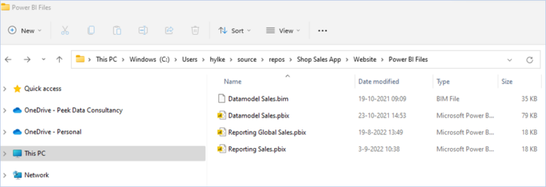 Power BI version control with Azure DevOps – Peek Data Consultancy